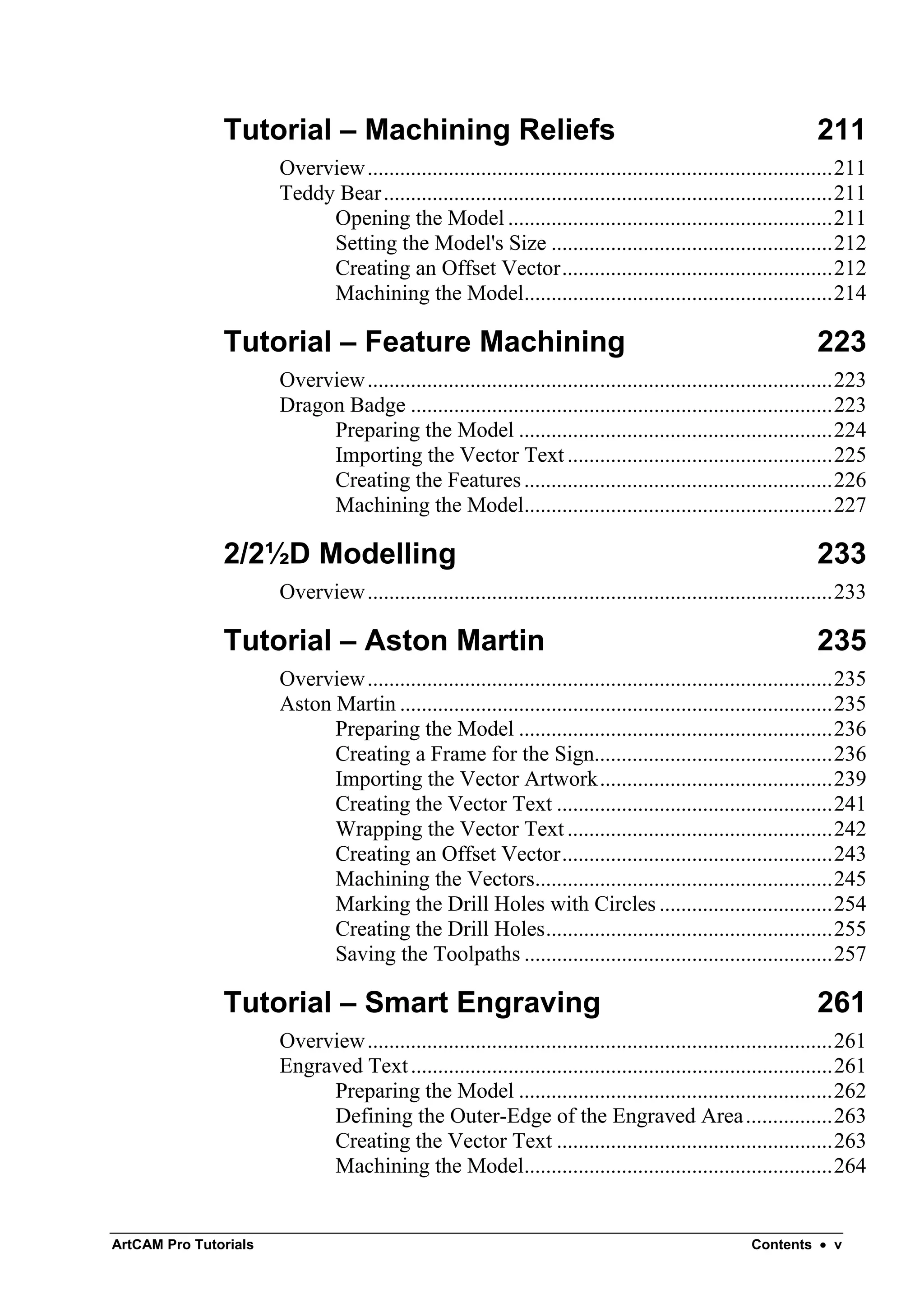 Artcam Pro Tutorial | PDF