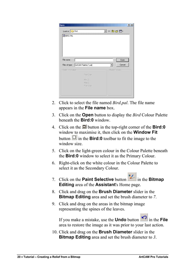 Artcam Pro Tutorial | PDF