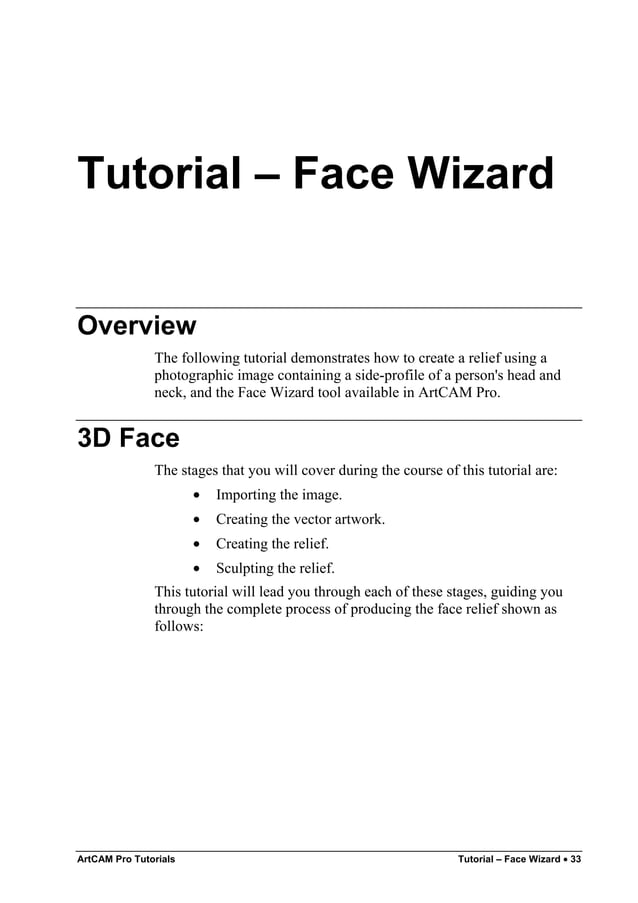 Artcam Pro Tutorial | PDF
