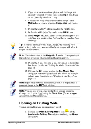 Artcam proreferencemanual810 186_219 | PDF