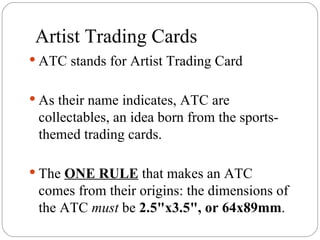 Art cards 1 | PPT