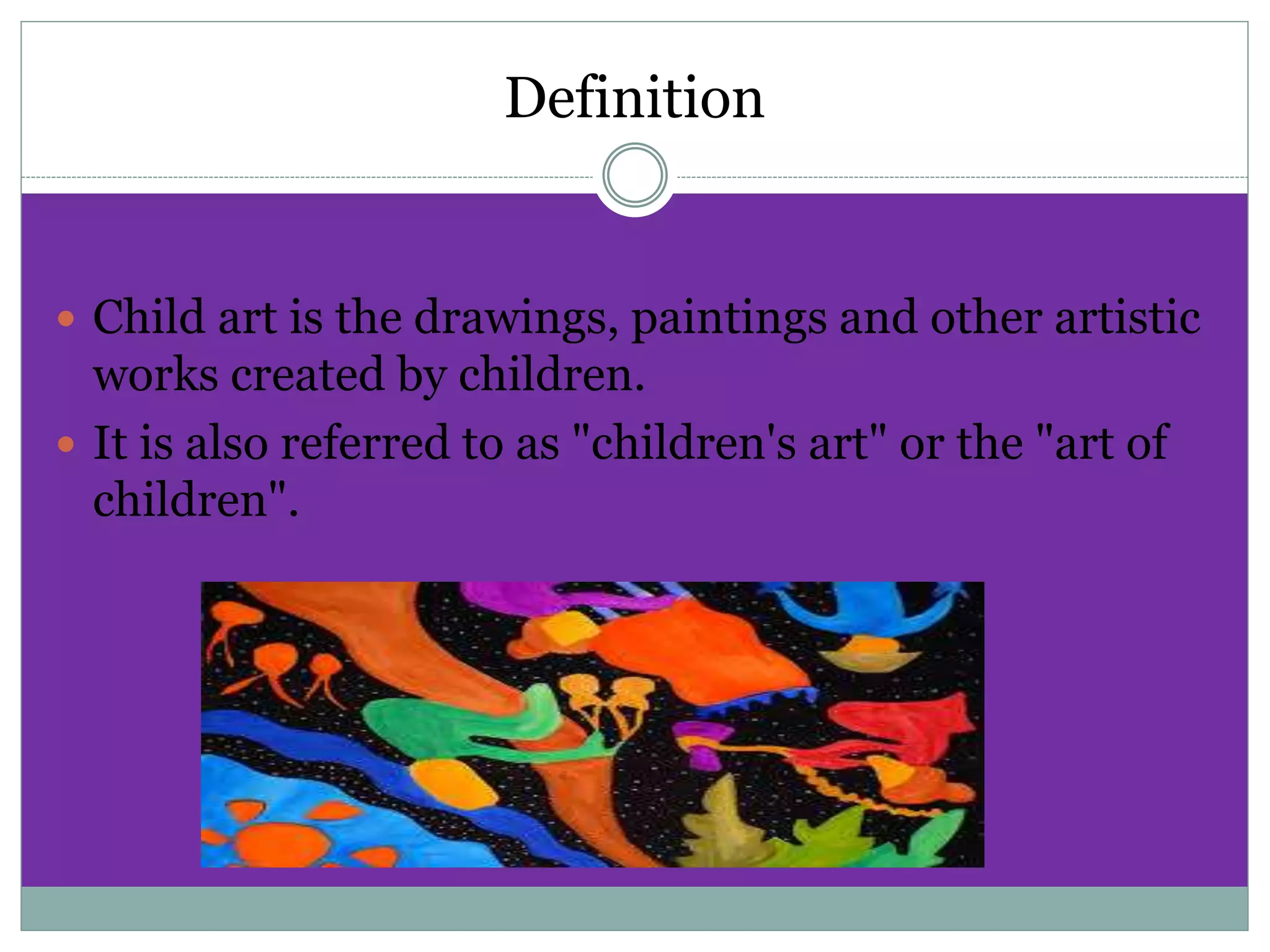 Art &child development | PPTX