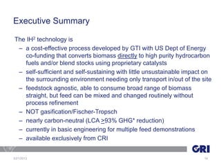 IH2 Technology Economics Update | PDF