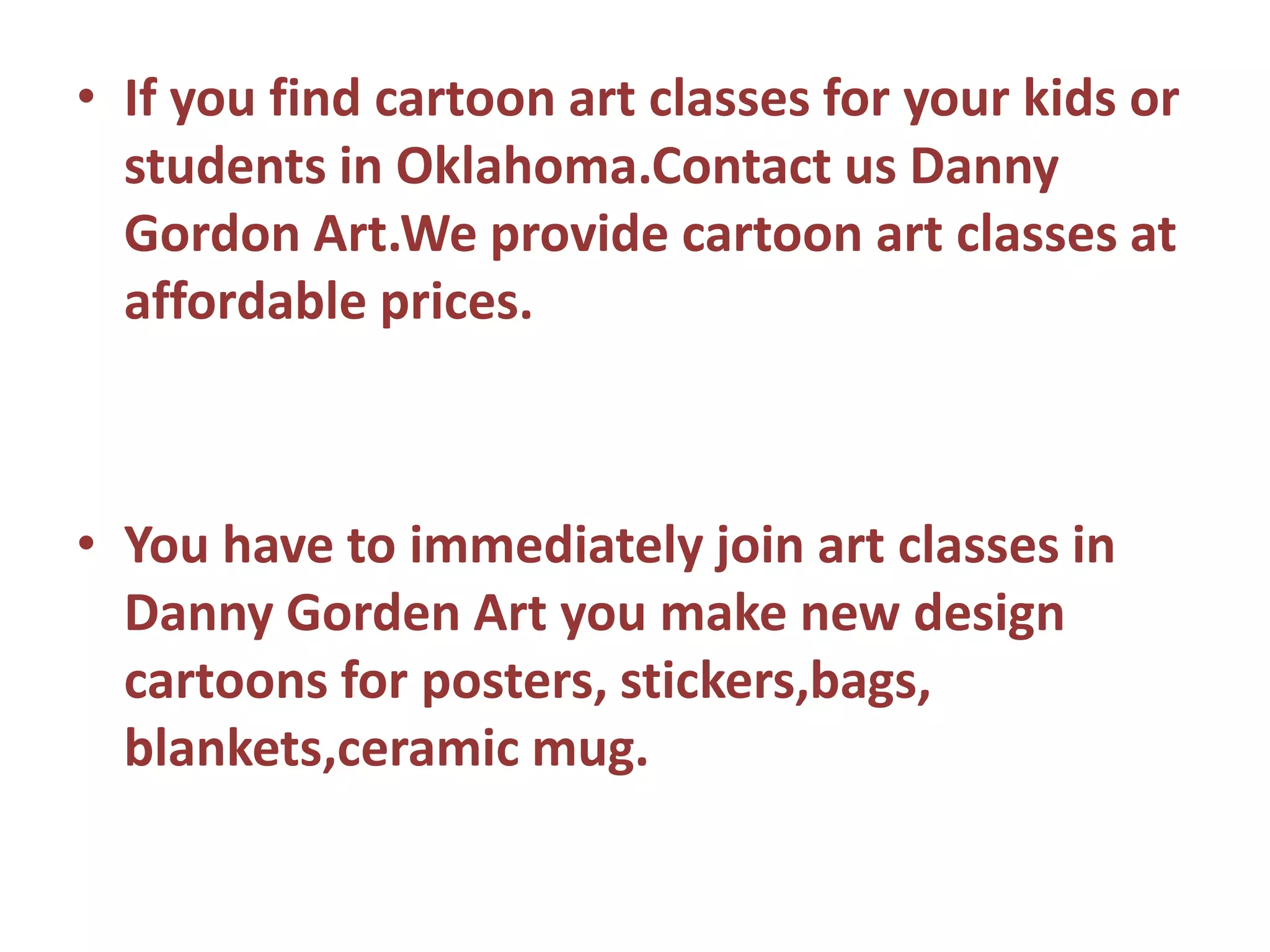 Art Classes For Kids in Oklahoma.pptx