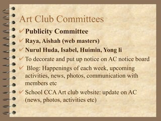 Art Club Committee | PPT