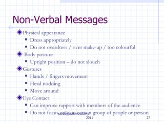 Effective Communication and Presentation | PPT