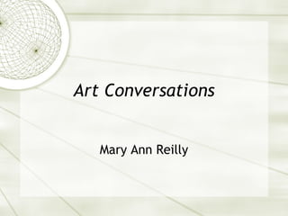 Art conversation | PPT