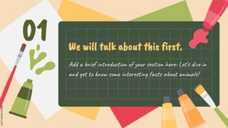 Art & Crafts · SlidesMania illustrated template.pptx