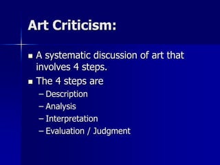 Art Criticism.ppt