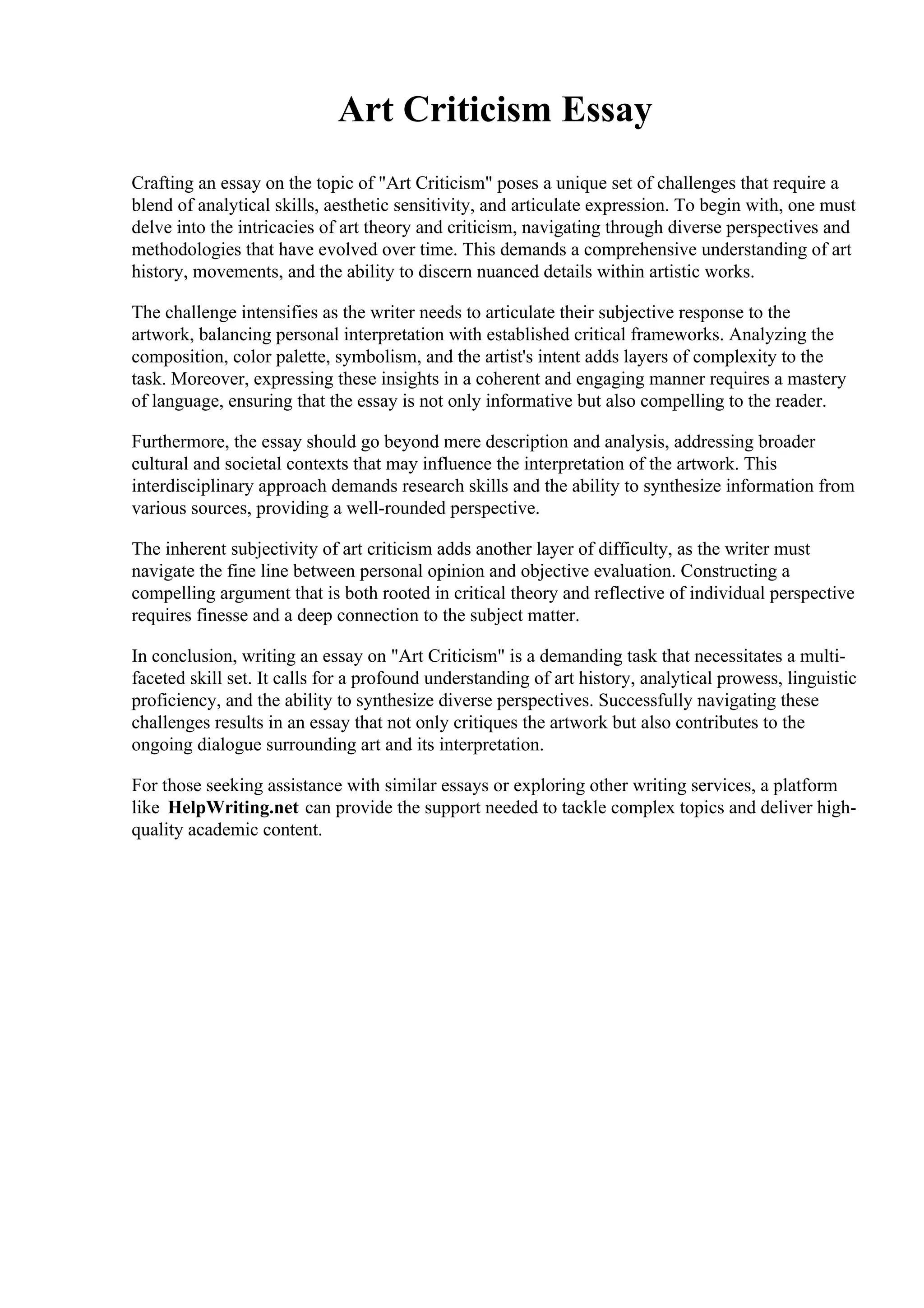 Art Criticism Essay.pdf