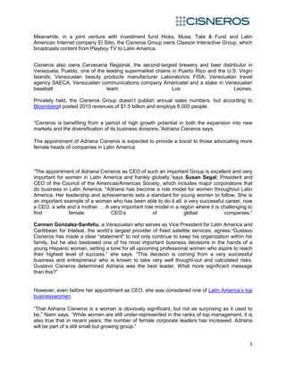 Cisneros: A change of Guard | PDF