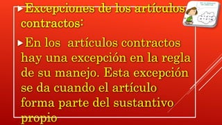 Artículos contractos | PPTX