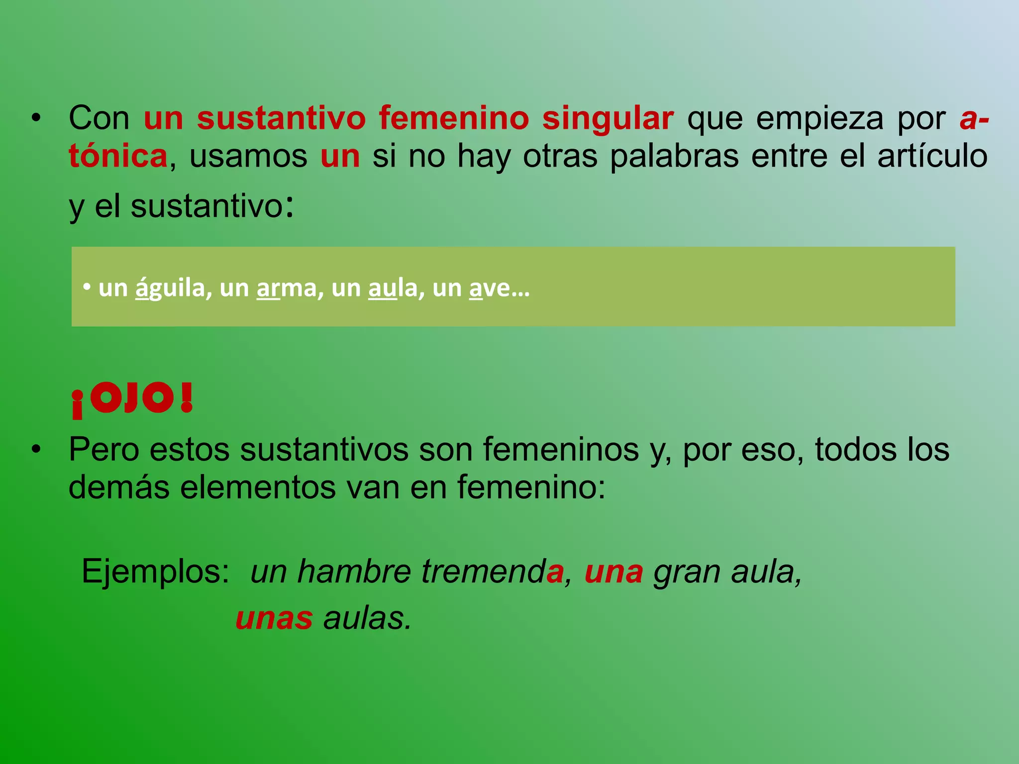 Artículos definidos indefinidos | PPT