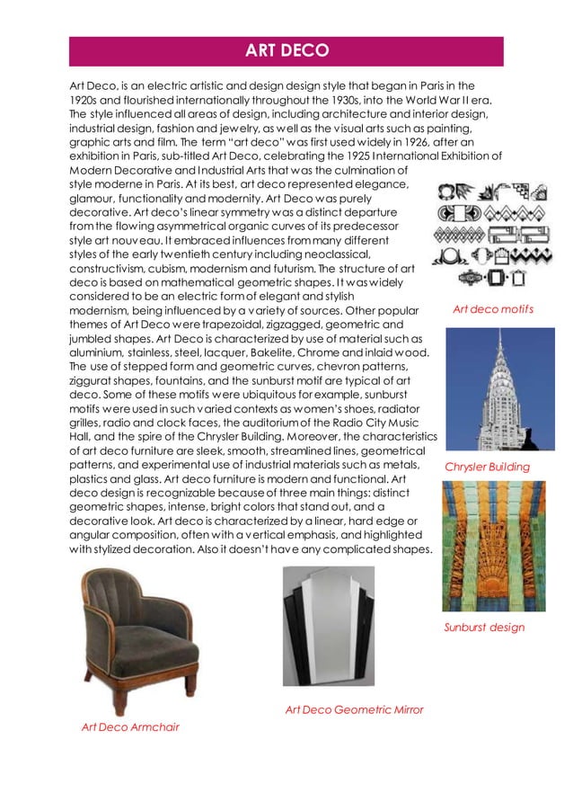 Art deco | PDF
