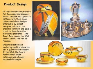 ArtDeco art movement explore and learn it | PPT