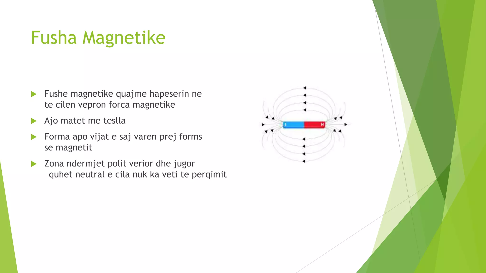 Magnetet dhe fusha magnetike | PPTX