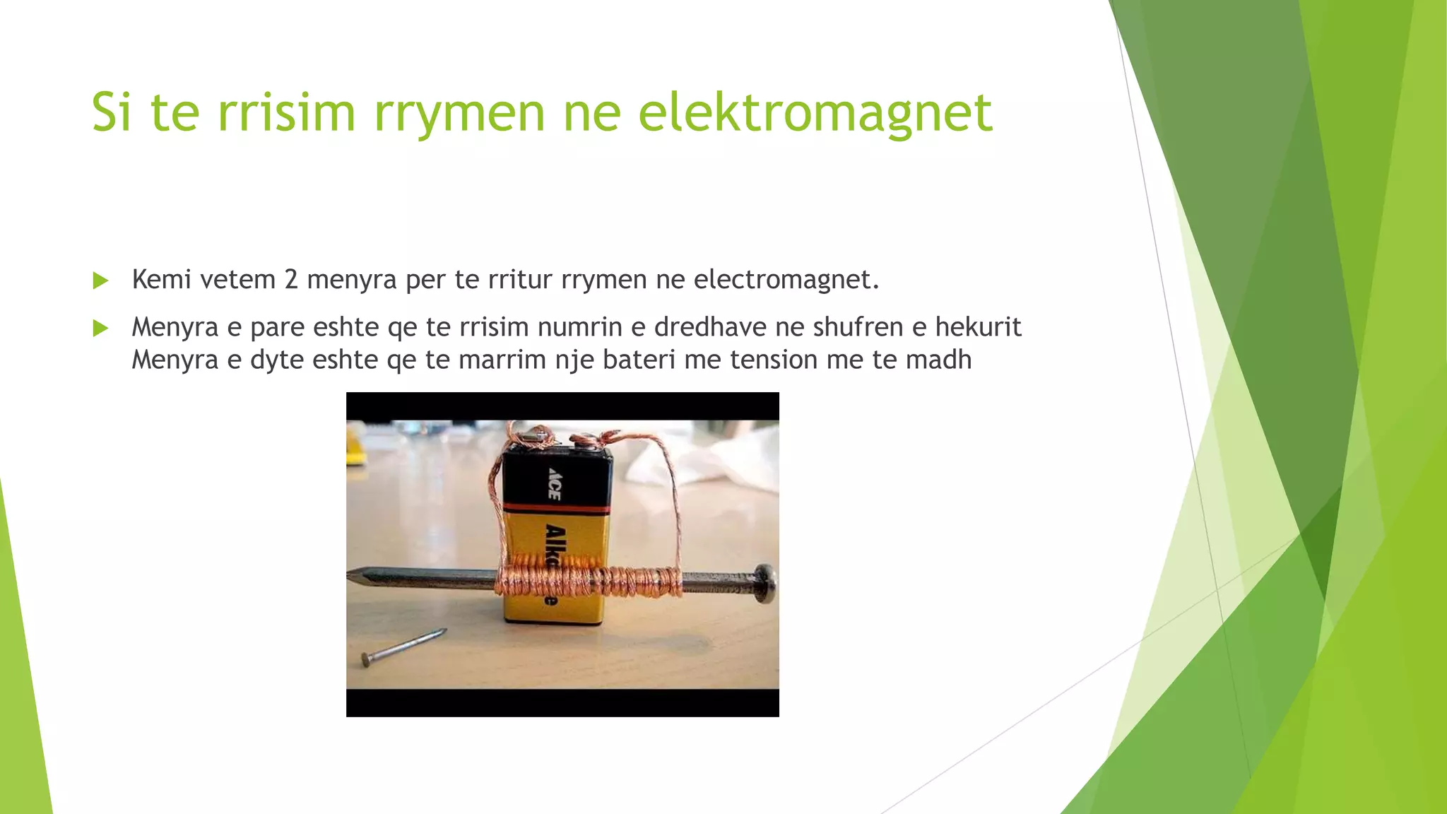 Magnetet dhe fusha magnetike | PPTX