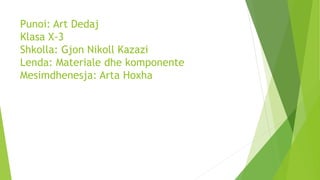 Magnetet dhe fusha magnetike | PPTX