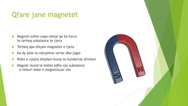 Magnetet dhe fusha magnetike | PPTX
