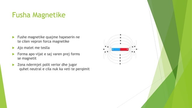 Magnetet dhe fusha magnetike | PPTX