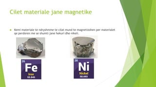 Magnetet dhe fusha magnetike | PPTX