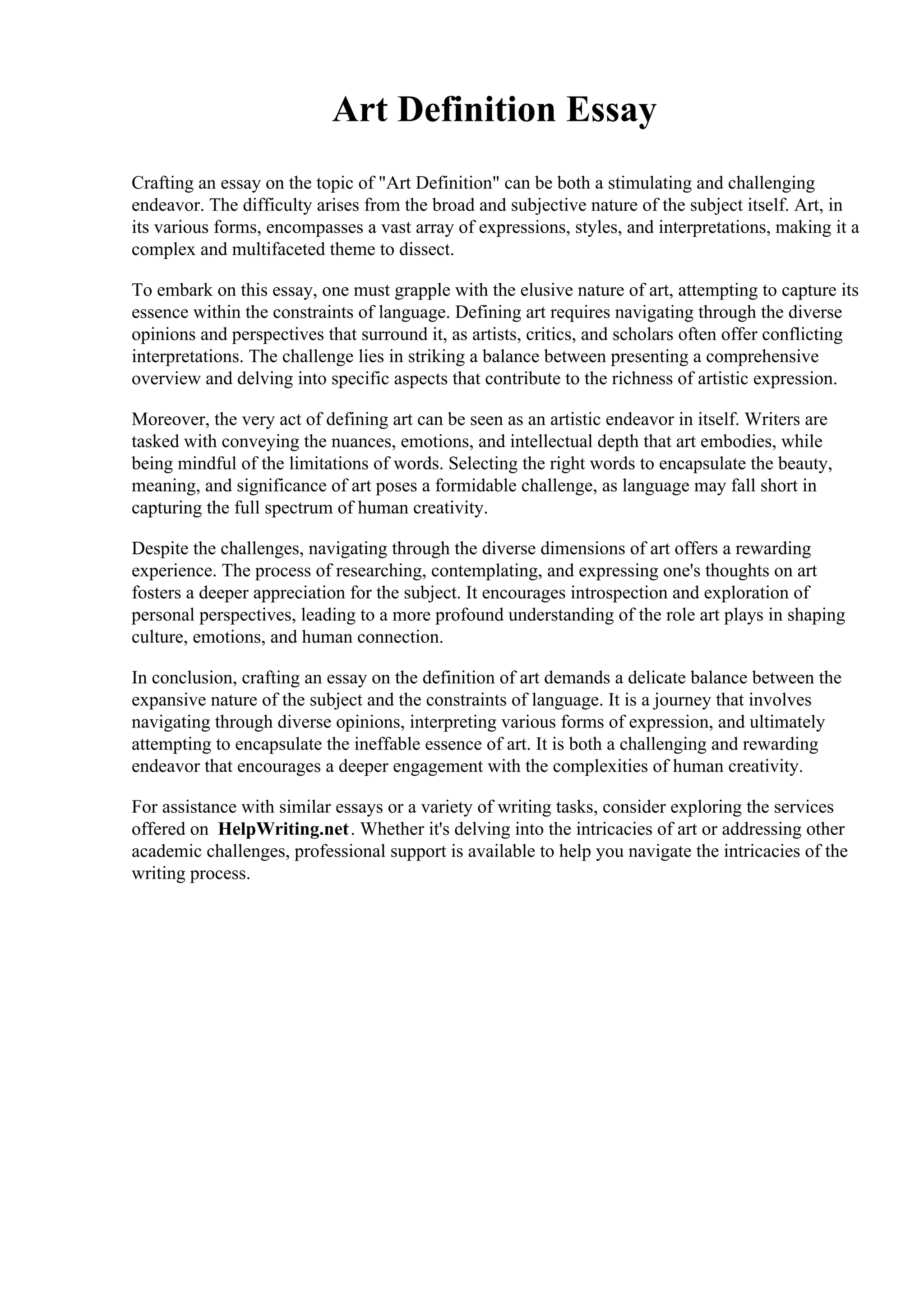 Art Definition Essay pdf art-definition-essay-pdf