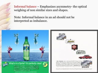 Informal Balance Advertisement