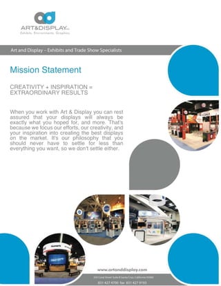 Art & Display Mission Statement | PPTX