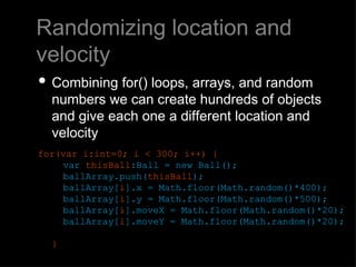 Artdm170 Week10 Arrays Math | PPT