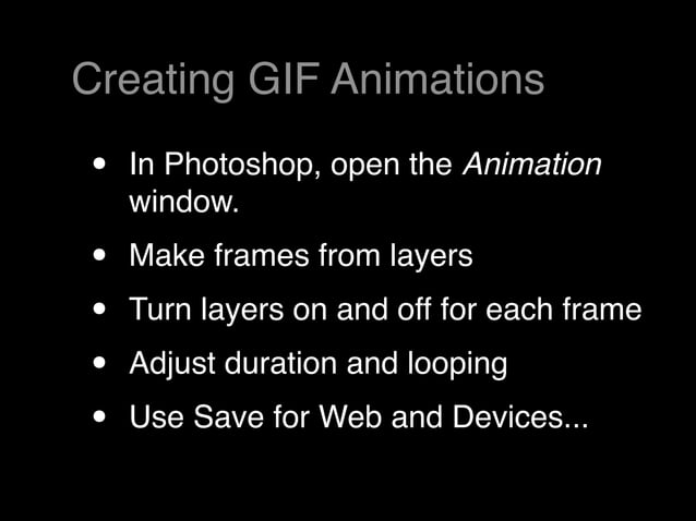 ARTDM170 Week2: GIF Animation | PPT