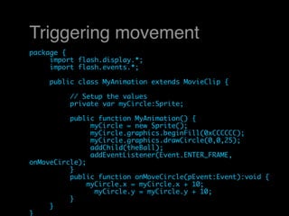 Artdm170 Week6 Scripting Motion | PPT