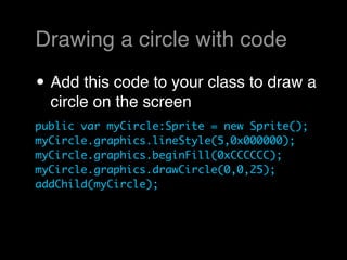 Artdm170 Week6 Scripting Motion | PPT