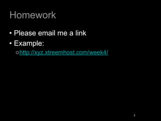 ARTDM 171, Week 5: CSS | PPT