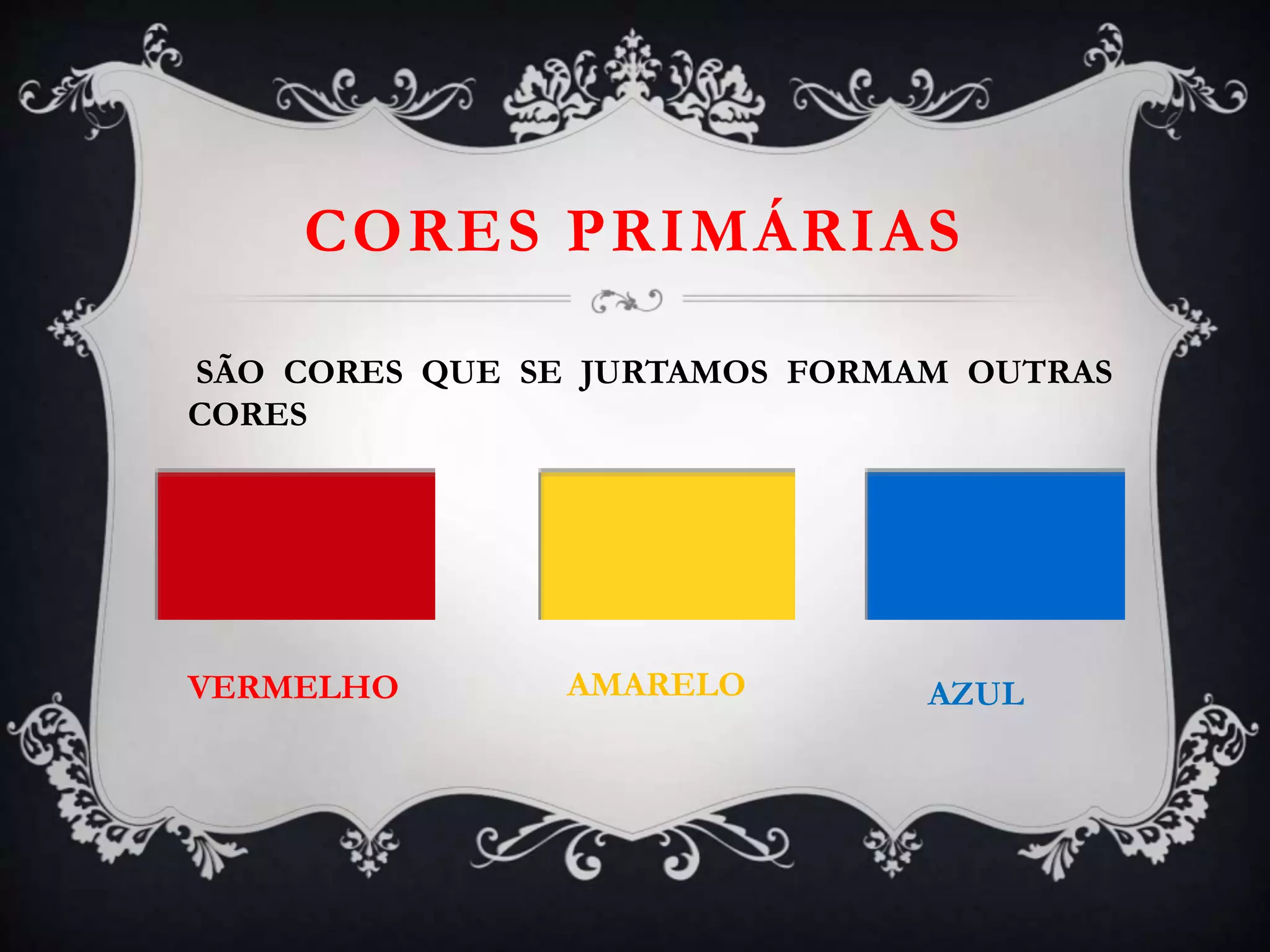 ARTE - A IMPORTÃNCIA DAS CORES | PPT