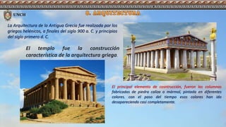 Arte Griego: Pintura, Escultura y Arquitectura. | PPTX