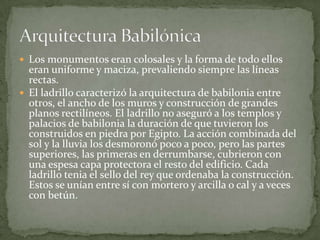 Arte babilónico | PPTX