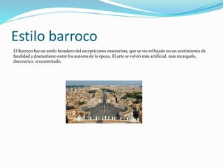 Arte barroco | PPTX