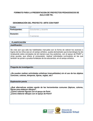 Arte con paint | PDF