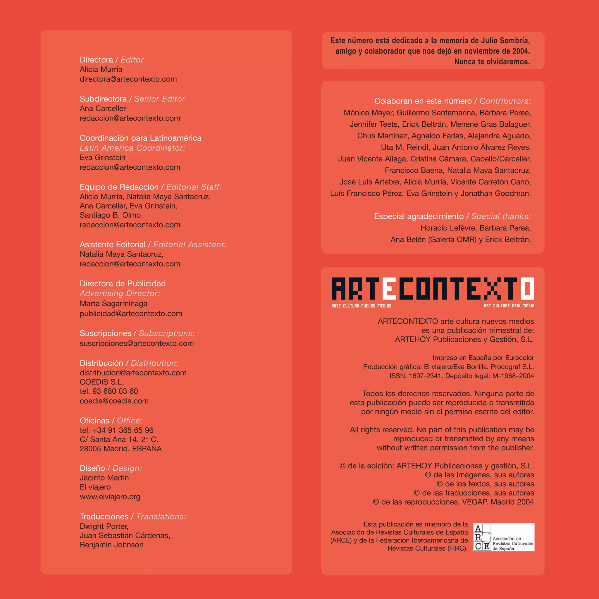 Revista Artecontexto n5 | PDF