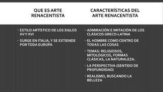 Arte del renacimiento | PPTX