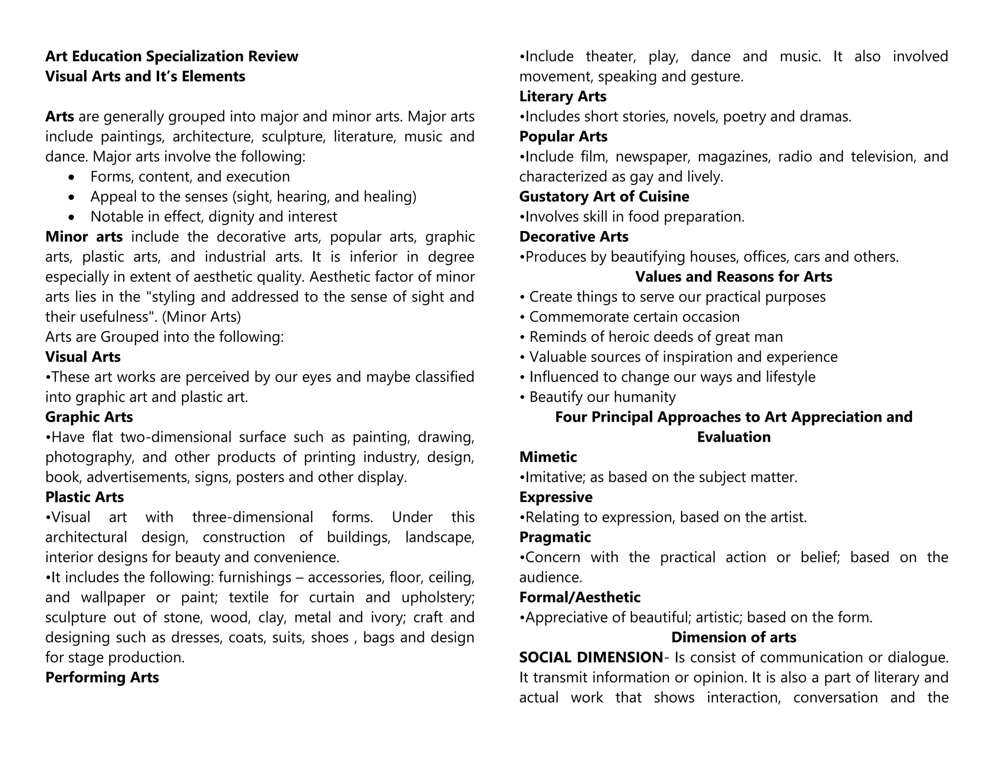 Art Education Specialization Review.docx