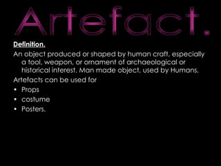 Artefact. | PPT