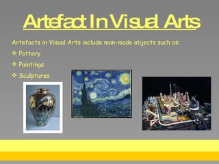 Artefact presentation | PPT