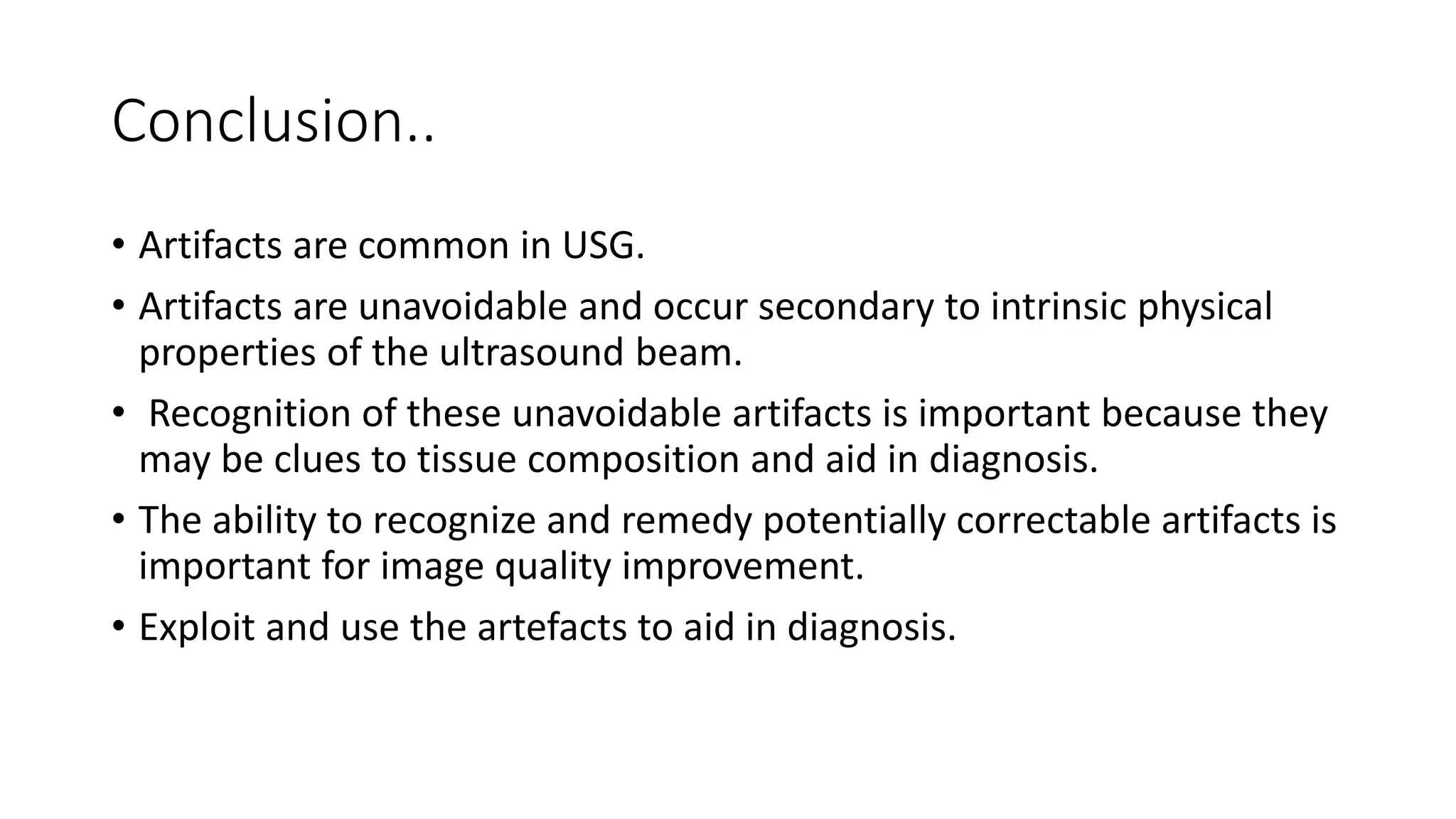 artefacts in ultrasound imaging: physics .pptx