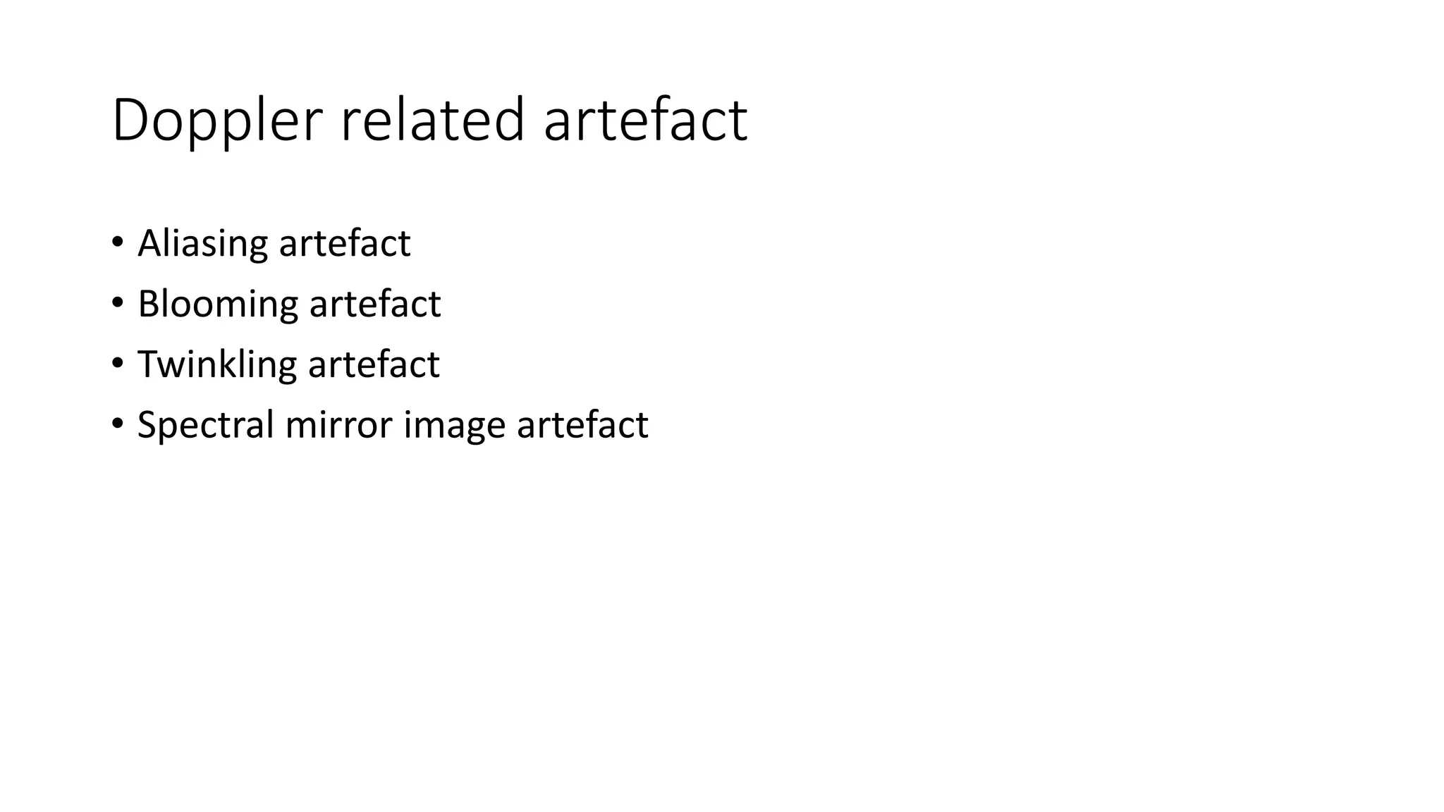 artefacts in ultrasound imaging: physics .pptx