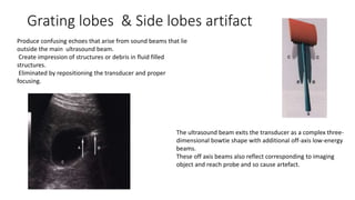 artefacts in ultrasound imaging: physics .pptx | Science