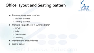 Artefacts of SLT | PPTX | Telecommunications Industry | Industries