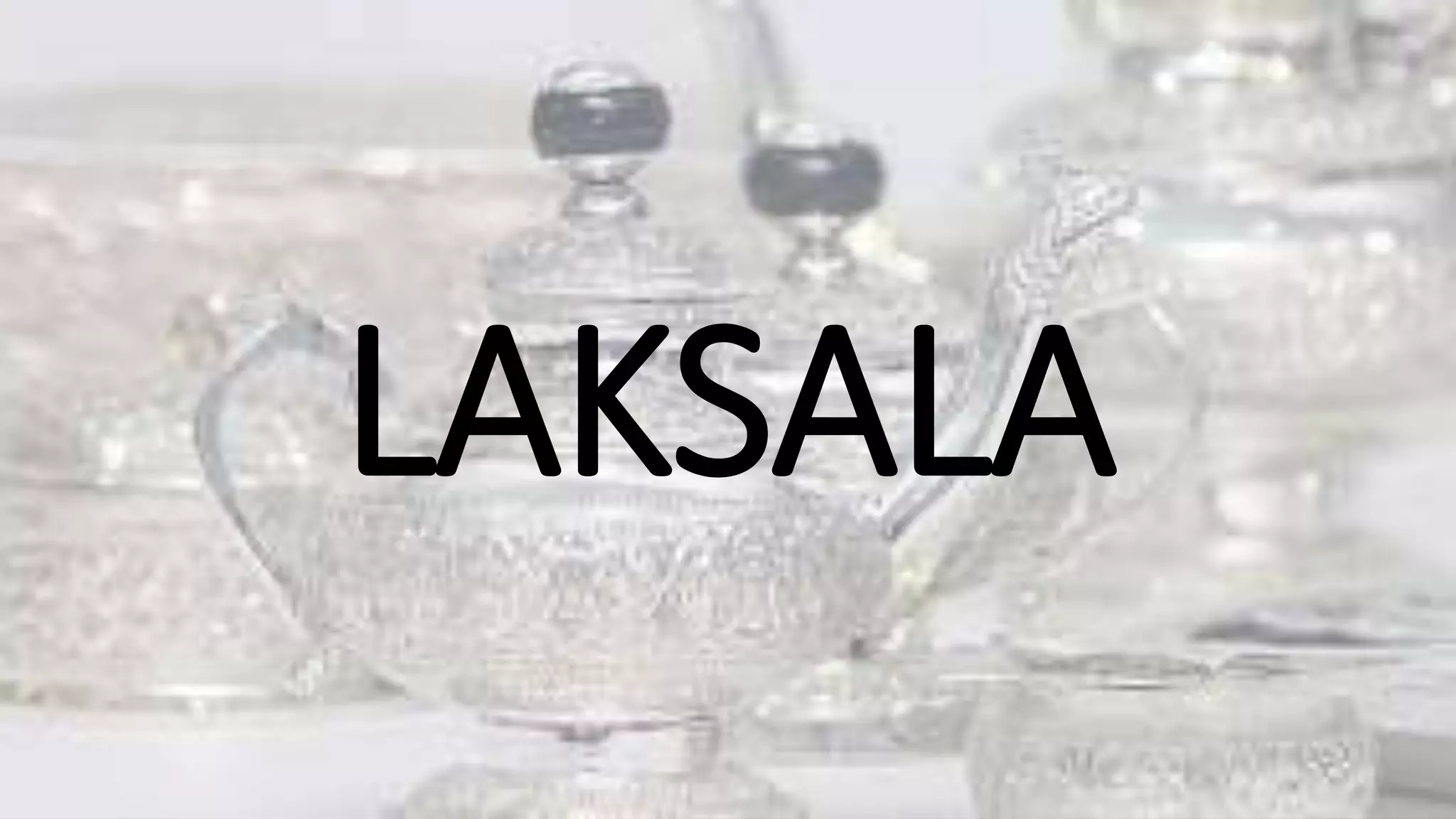 Artefacts of Laksala in Sri lanka | PPTX