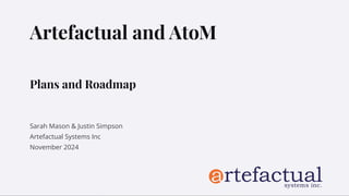 Artefactual AtoM Priorities November 2024 | PDF