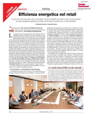 Efficienza energetica e retail | PPT